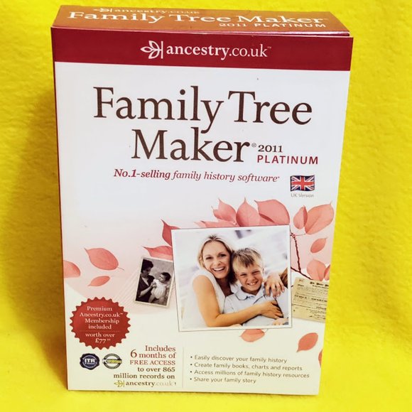 Media | Family Tree Maker 211 Platinum Suite Ancestrycouk | Poshmark
